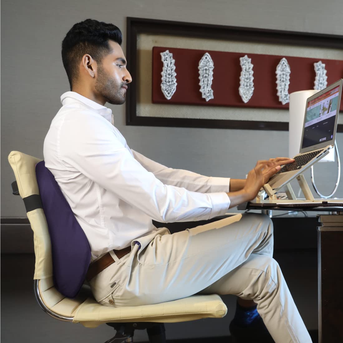 BackGood Work & Posture Combo – Adjustable Posture Plus Lumbar Support ...